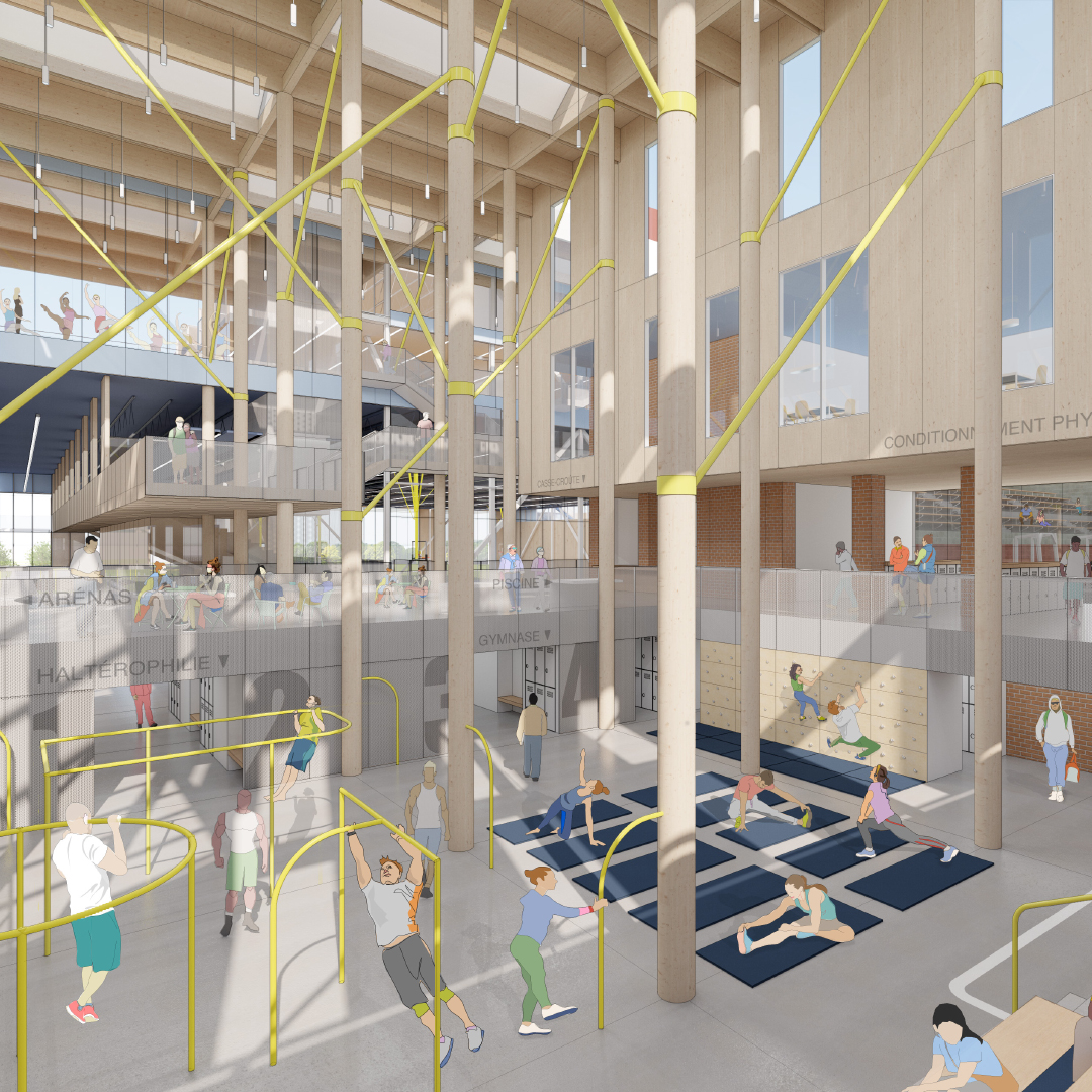 Concours - Complexe récréatif Gadbois – Cimaise